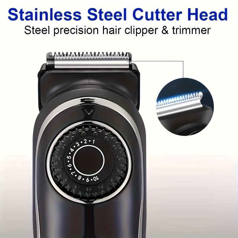 Professional Salon Hair Clipper Cordless Beard Trimmer Long - Temu