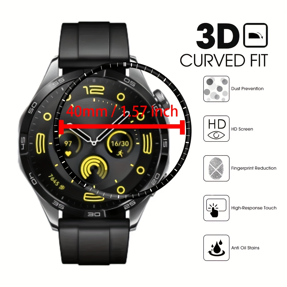 Tpu 3h Hardness Smartwatch Screen Protectors Gt - Temu