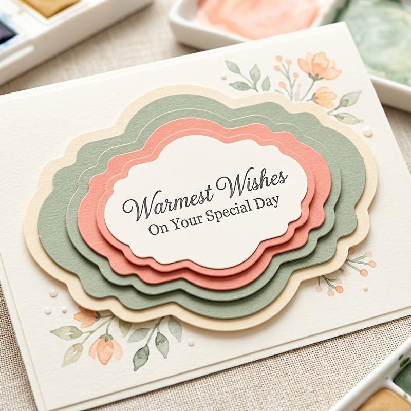 card making supplies sold on Temu Canada