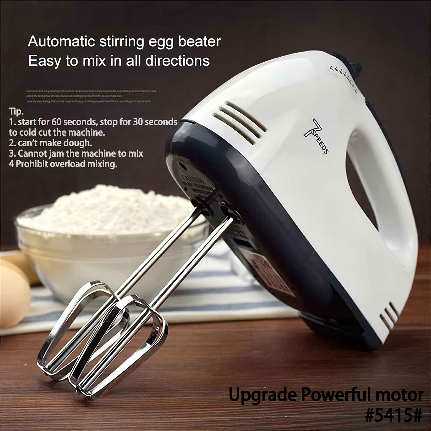 electric hand mixer 15000 rpm motor Temu