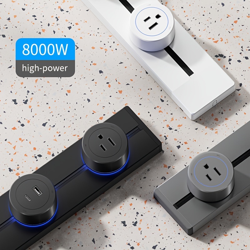 Track Socket, Removable Slide Rail, Power Rail, Plug-In Sideboard ...