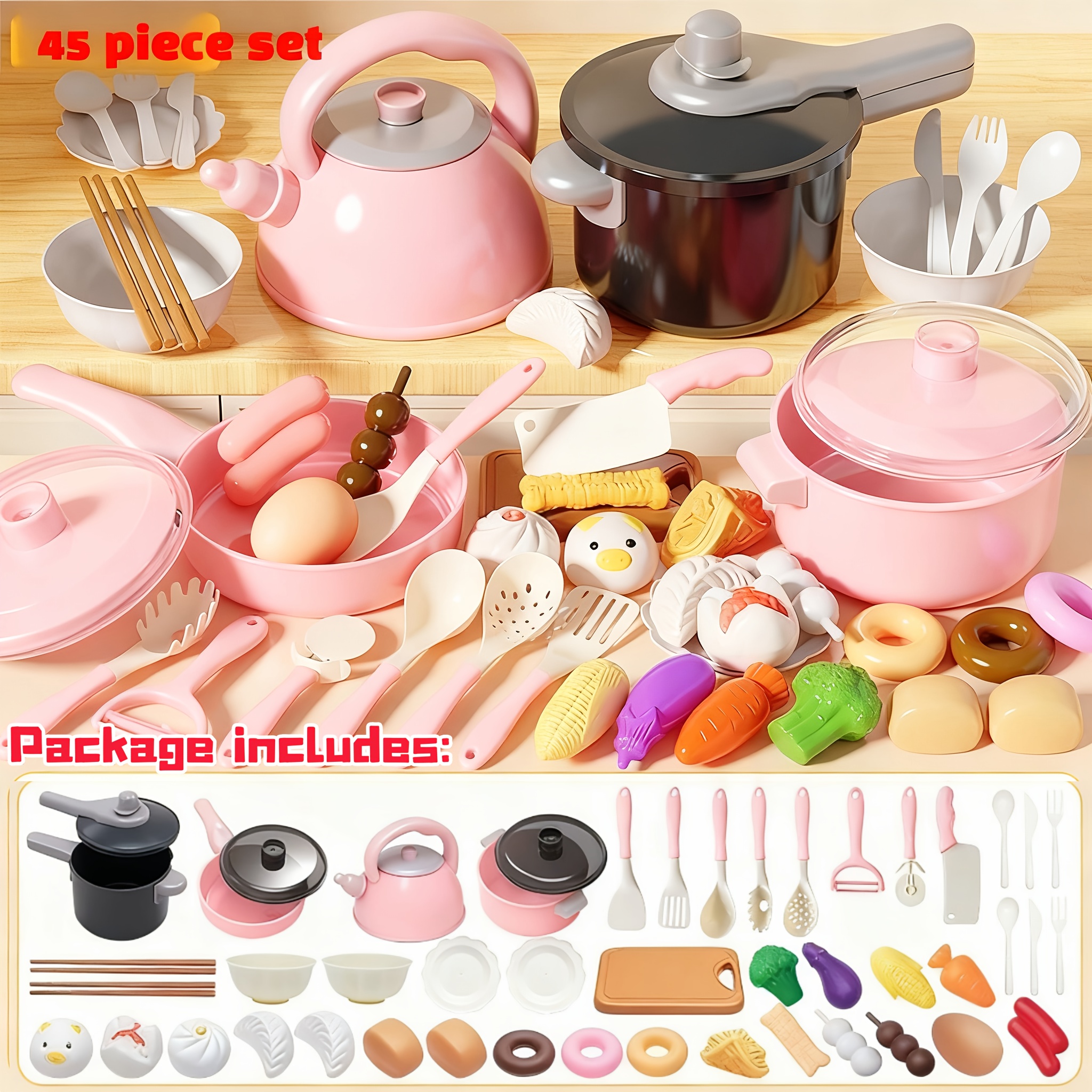 mini food toys sold on Temu United States