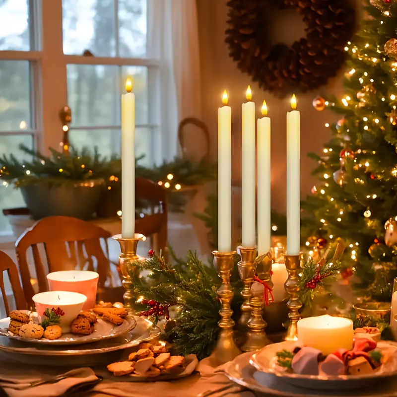 flameless candle with timer sold on Temu Australia