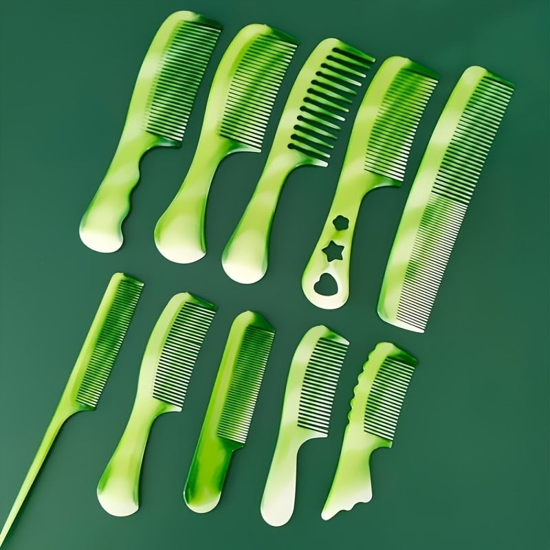 Thick Plastic Comb Set Versatile Hair Styling Combs Hair - Temu