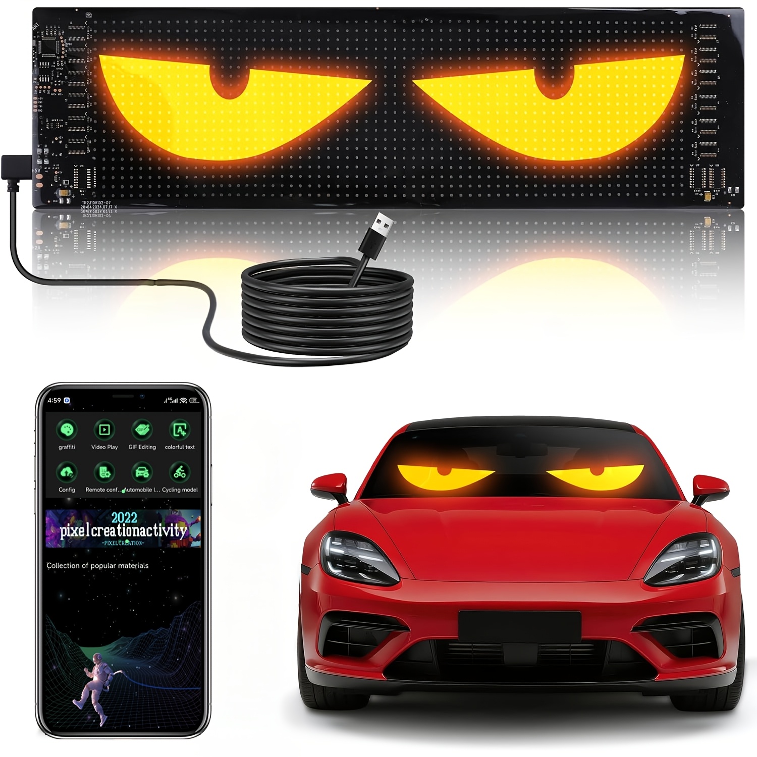 accessories for car sold on Temu United States