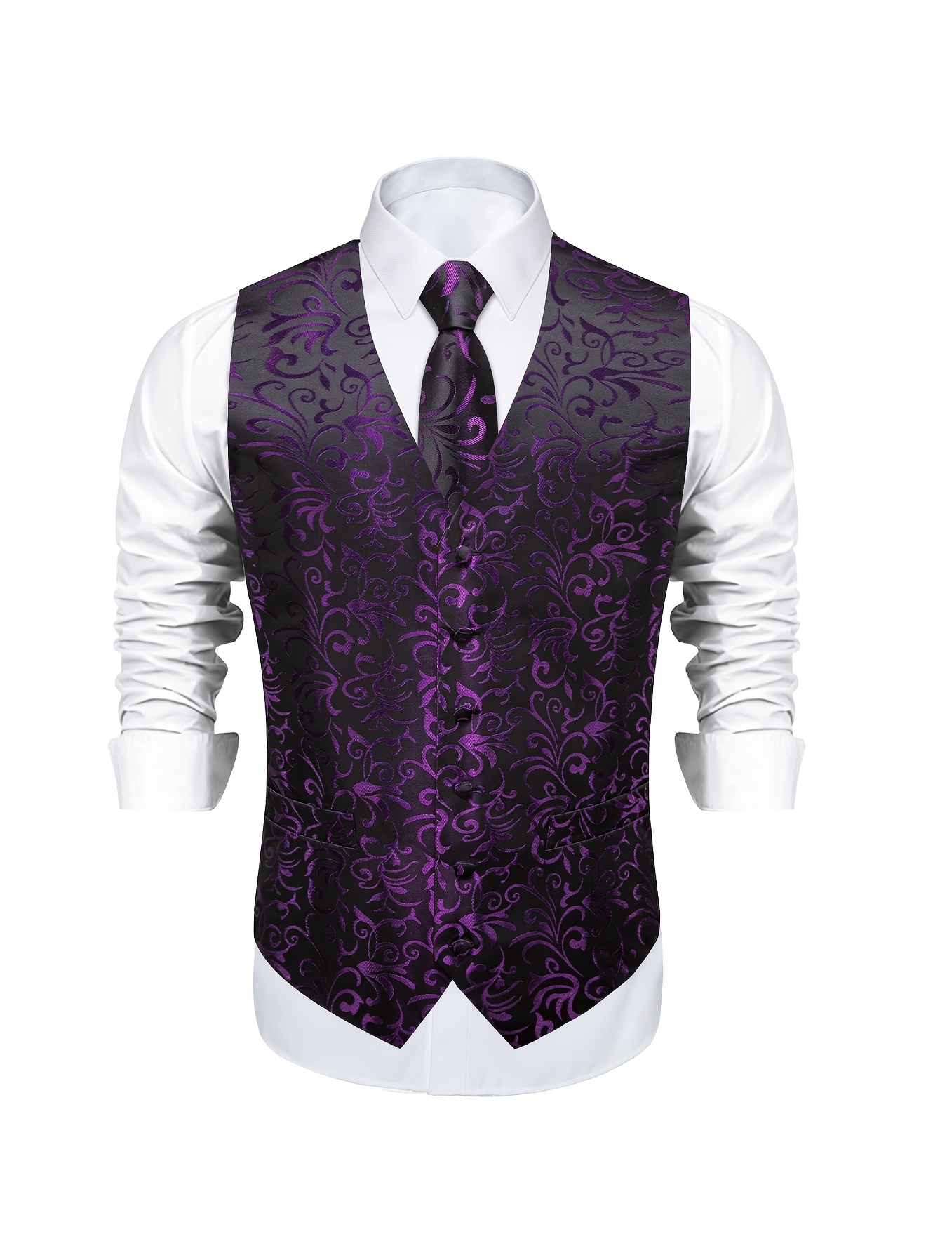 purple vest sold on Temu United States