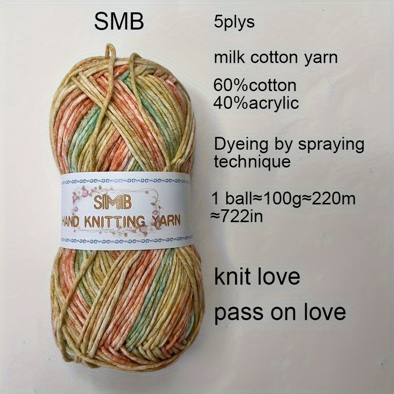 1pc cotton 00 acrylic 00 yarn high warm yarn for crocheting and ...