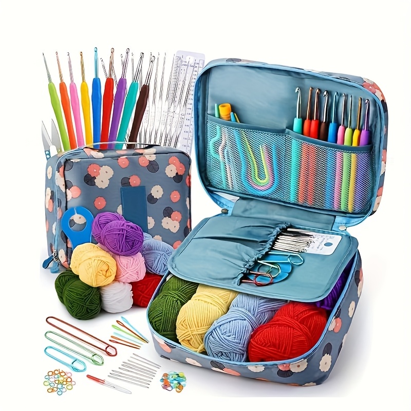 knitting supplies sold on Temu United States