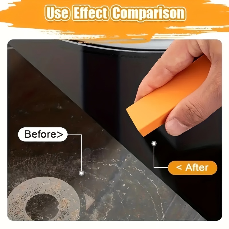 Stainless Steel Magic Eraser For Kitchen & Bathroom - Rust, Limescale ...