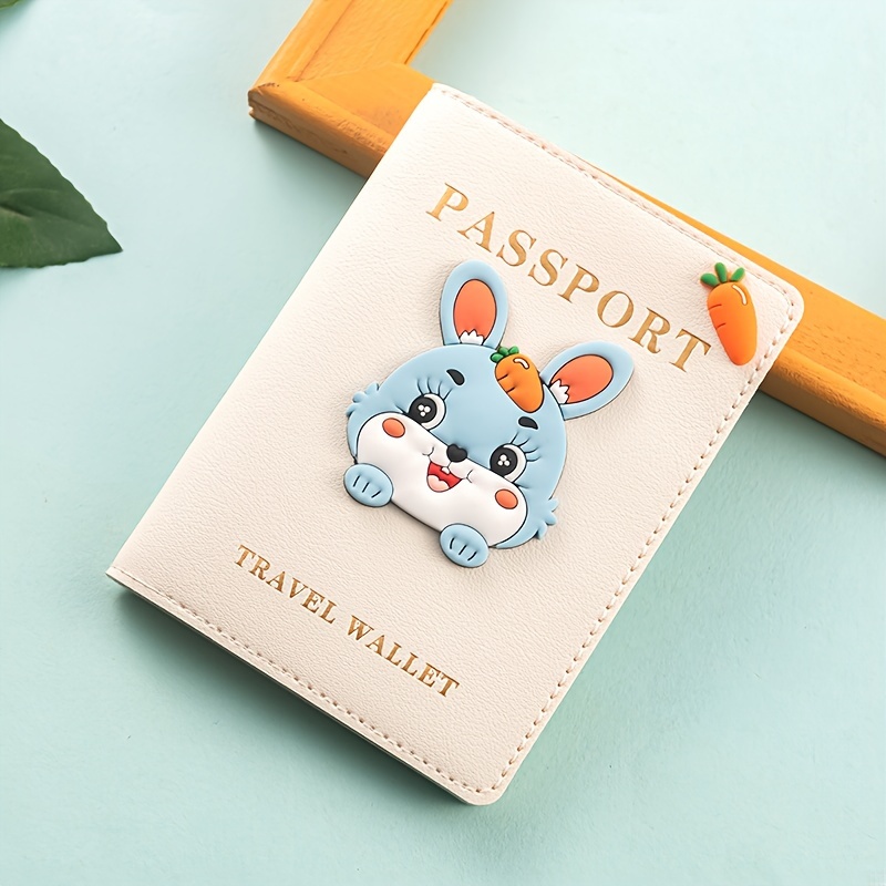 Cute Cartoon Tiger Pattern Passport Cover Passport - Temu United Kingdom