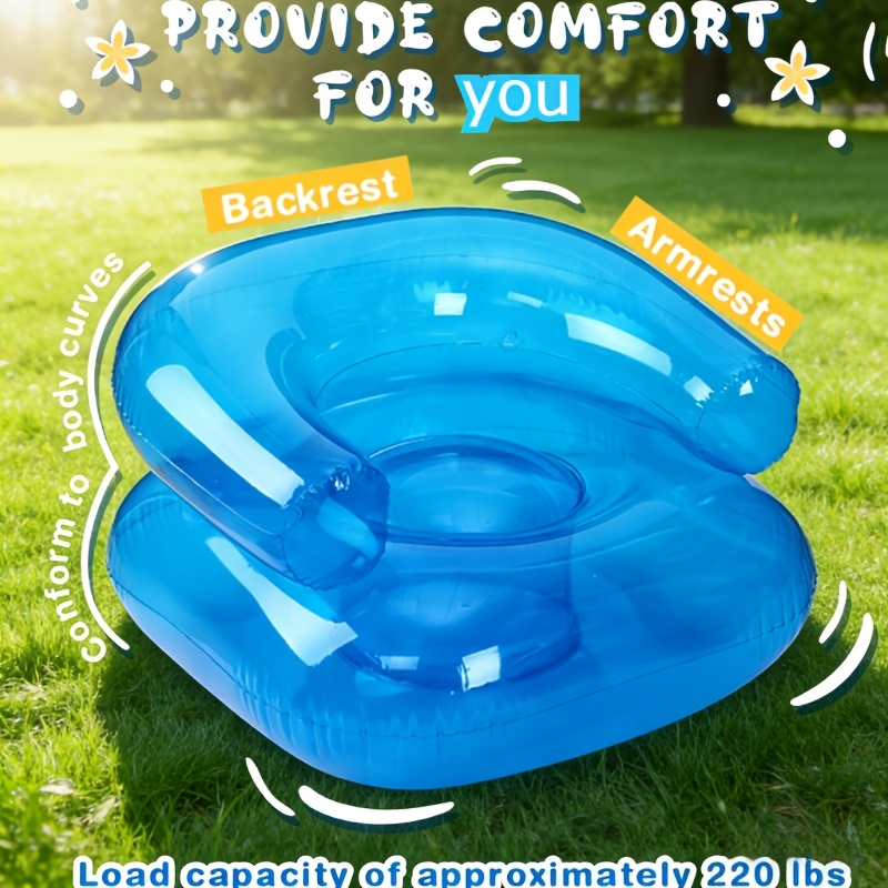 inflatable chairs sold on Temu United States