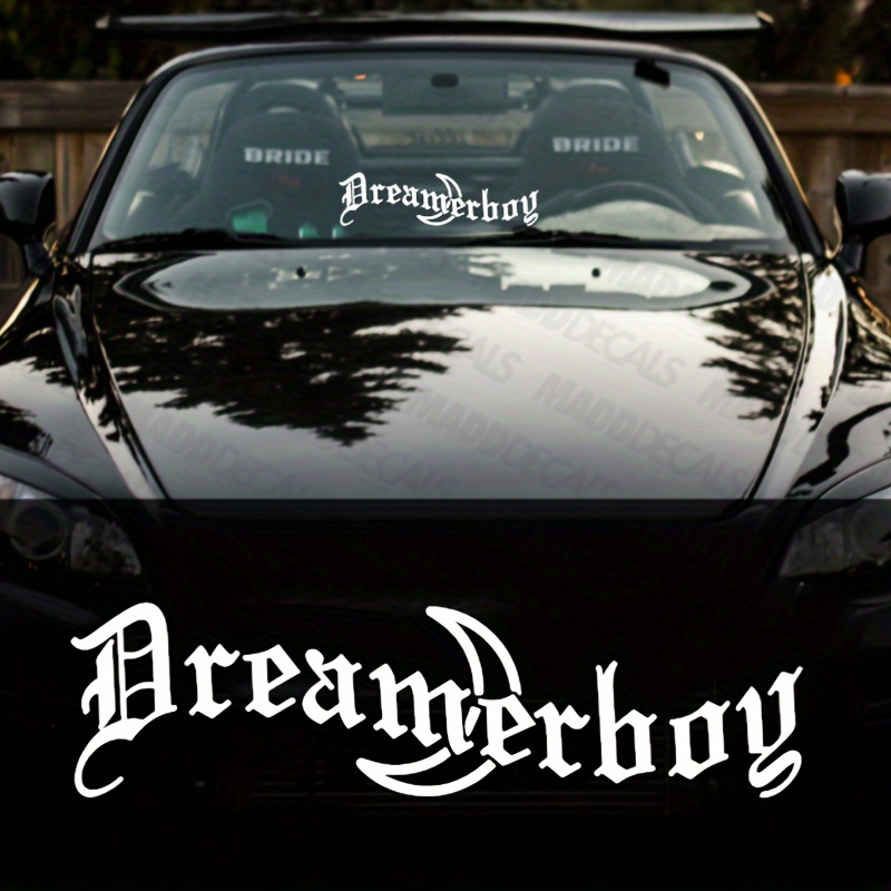 Car front window stickers store