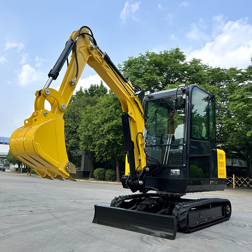 mini excavator sold on Temu United States