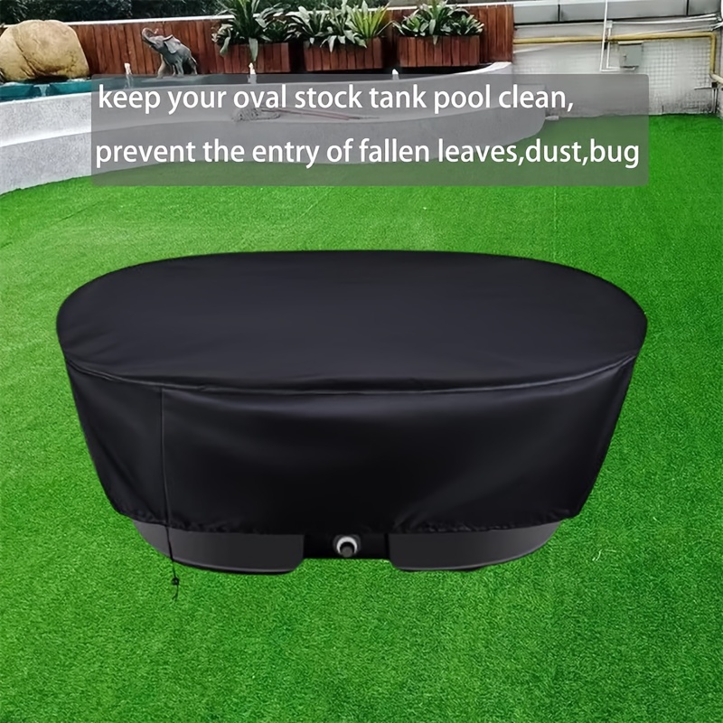 Waterproof Oval Stock Tank Cover: All-weather Protection For Outdoor ...