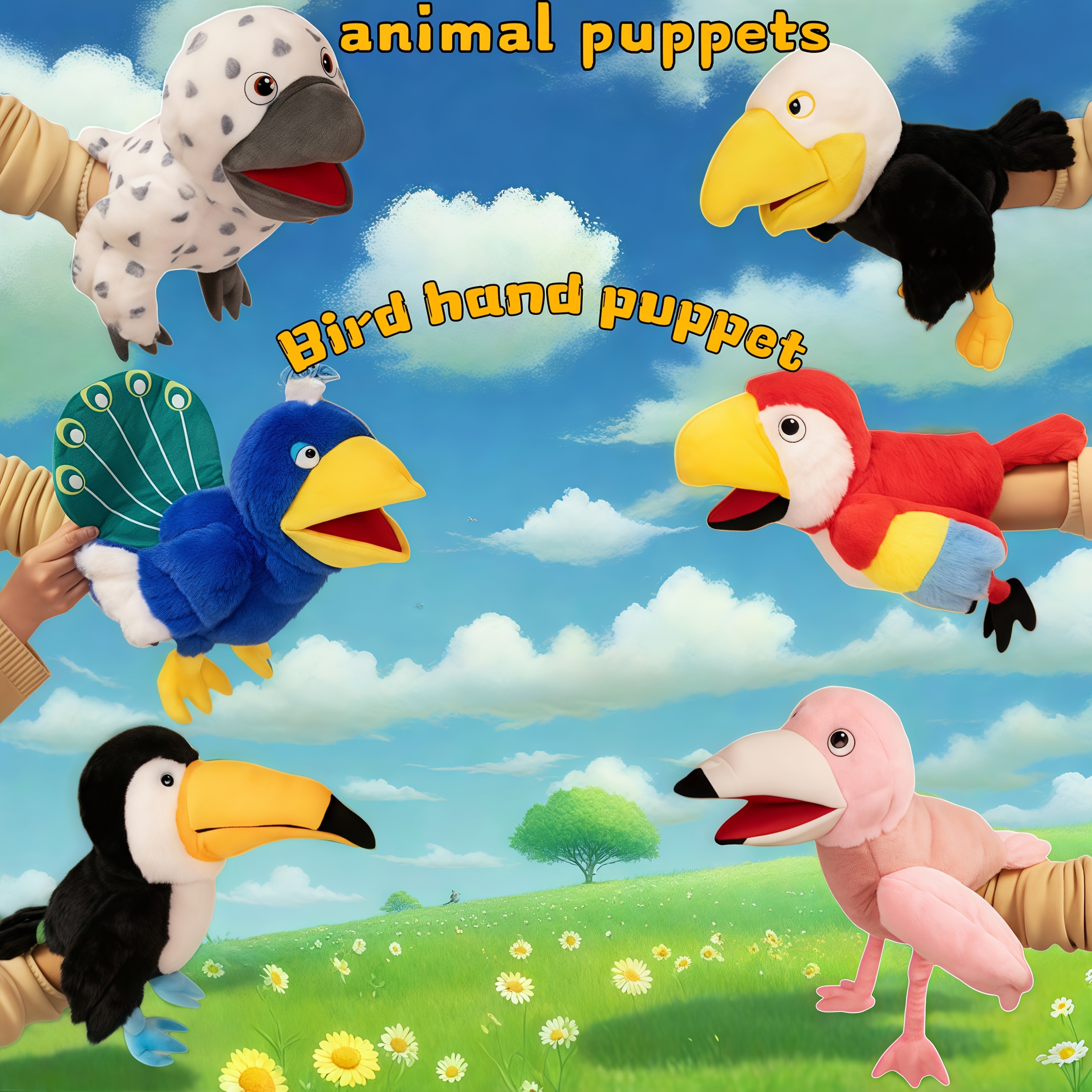 bird puppet - Ghana