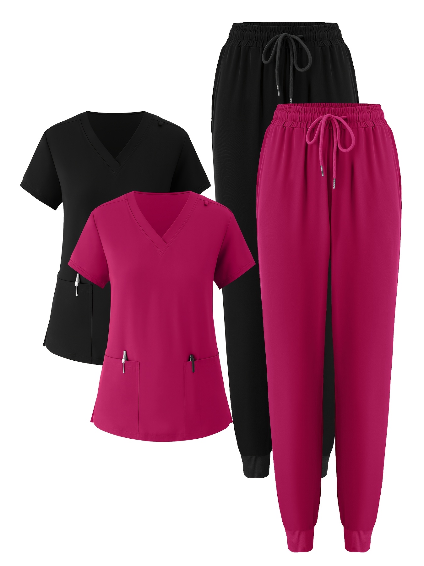 scrub sets for women sold on Temu United States