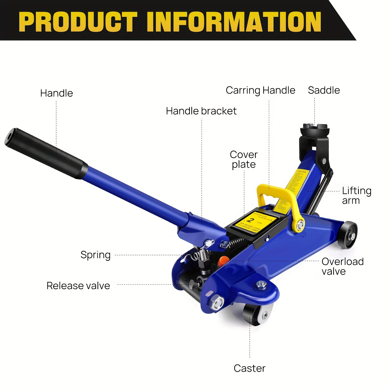 hydraulic trolley floor jack heavy duty low trolley Temu United Kingdom