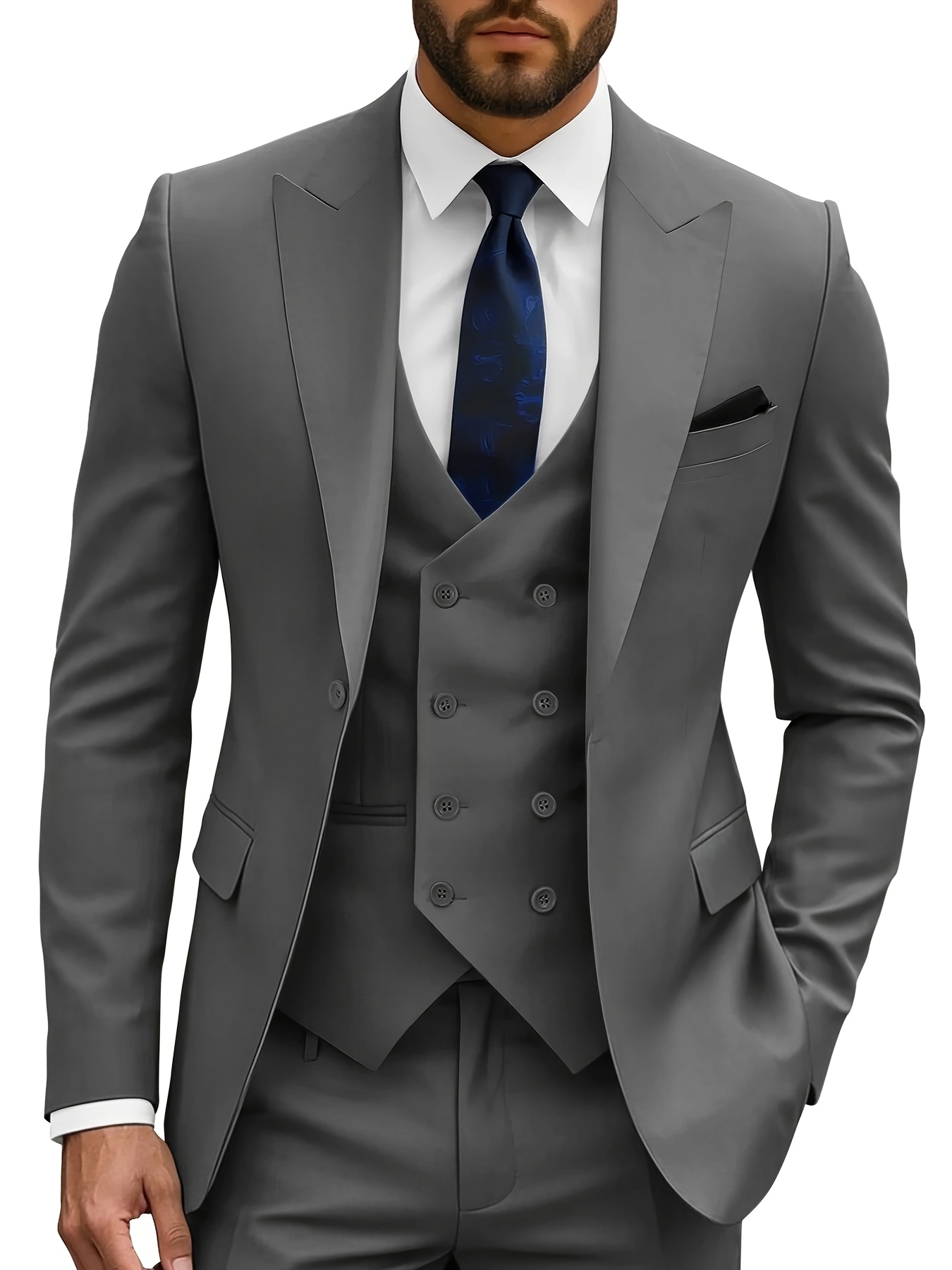 Trajes para hombre - Temu