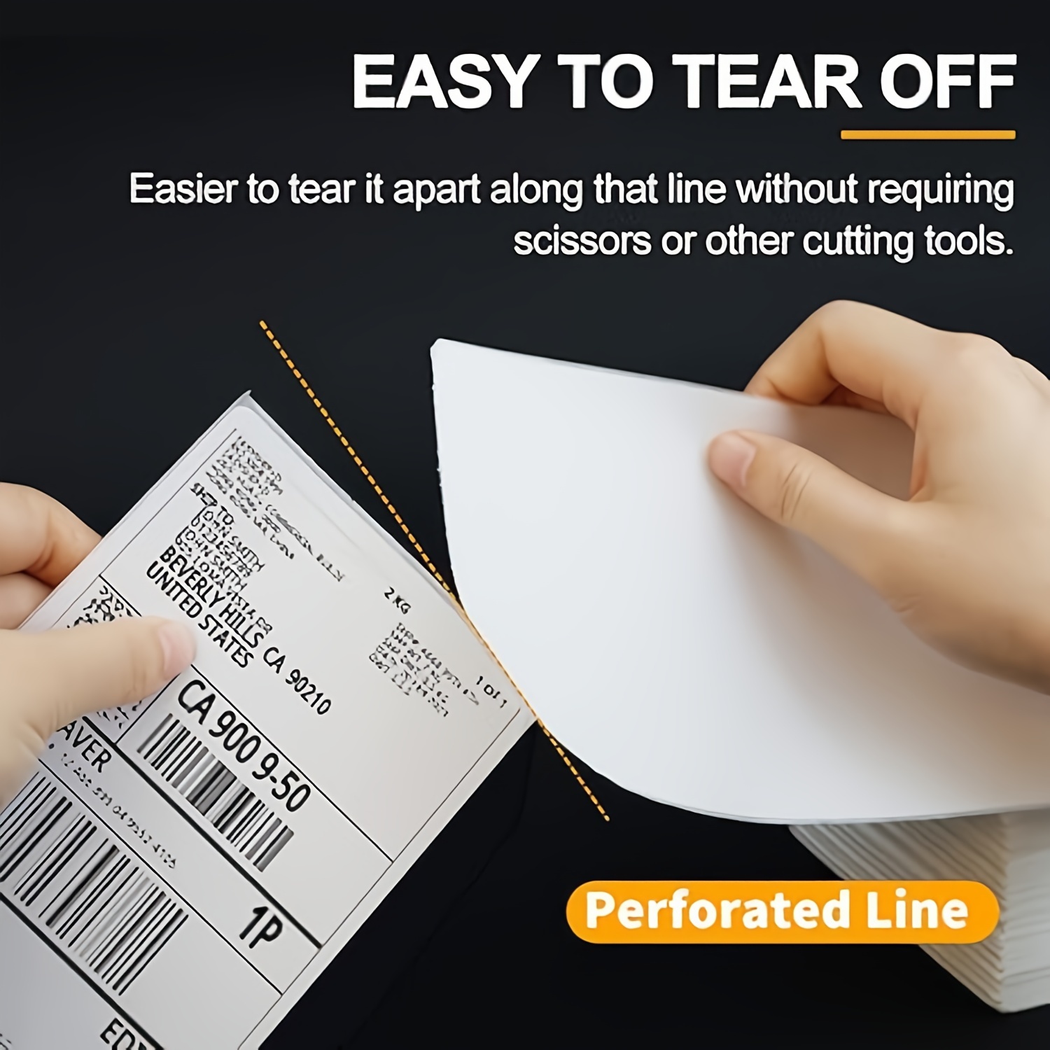 Direct Hot Transport Labels (2000 4x6 Fan shaped Folding - Temu