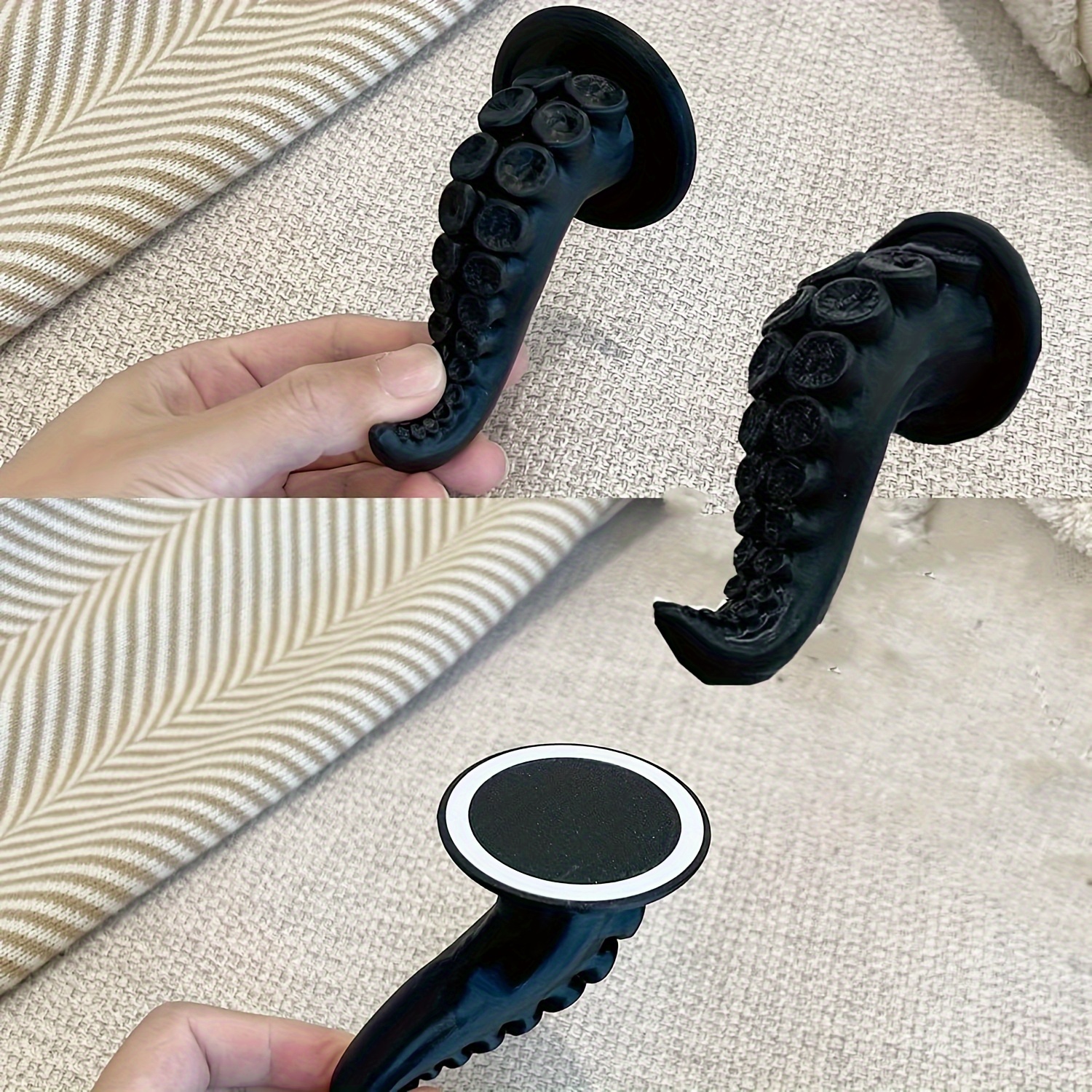 Innovative 3d Octopus Claw Phone Holder - Magnetic, Rotatable Stand For ...