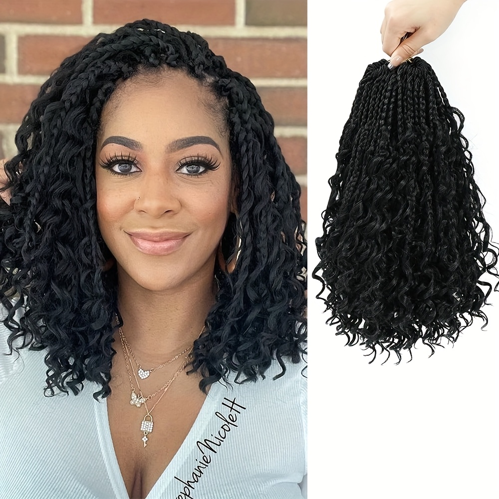 boho crochet braids sold on Temu United States