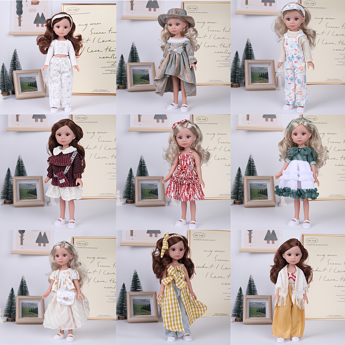 dolls dresses sold on Temu United States