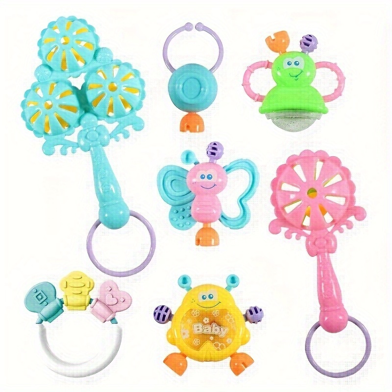 Random Color Cute Rattles Rattles Souvenir Christmas - Temu United Kingdom