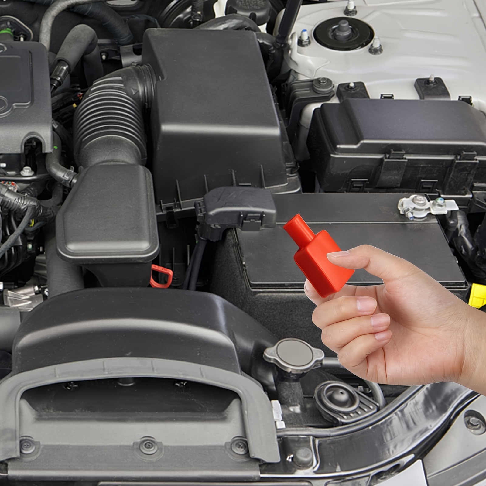 Rubber Battery Terminal Covers Insulating Protector Caps - Temu