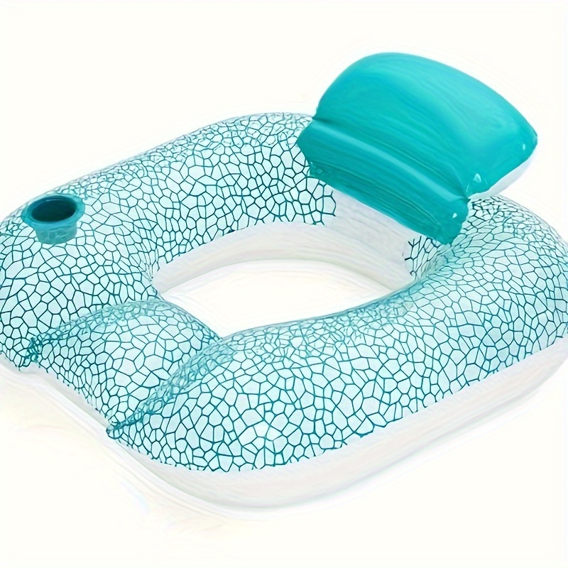 Deluxe Inflatable Water Lounger Mesh Sofa - Temu