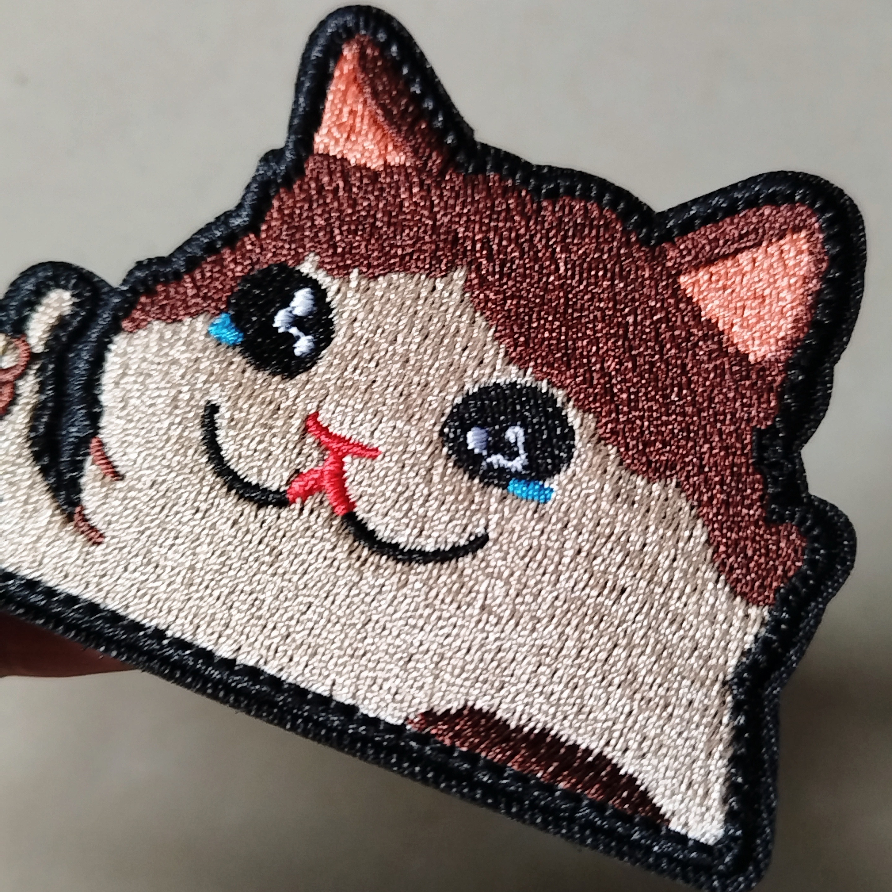 Funny Cat Embroidered Morale Patches Hook Loop Uniforms - Temu Philippines