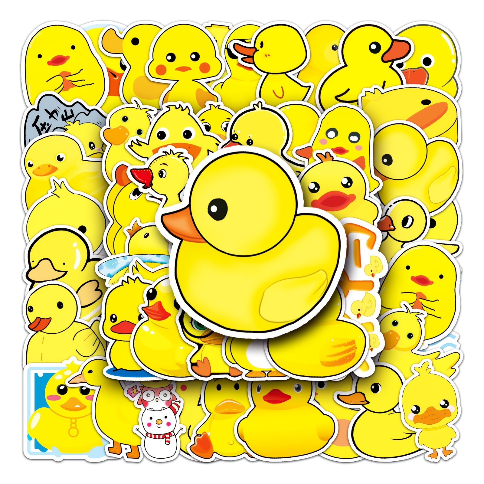 rubber duck stickers sold on Temu United States