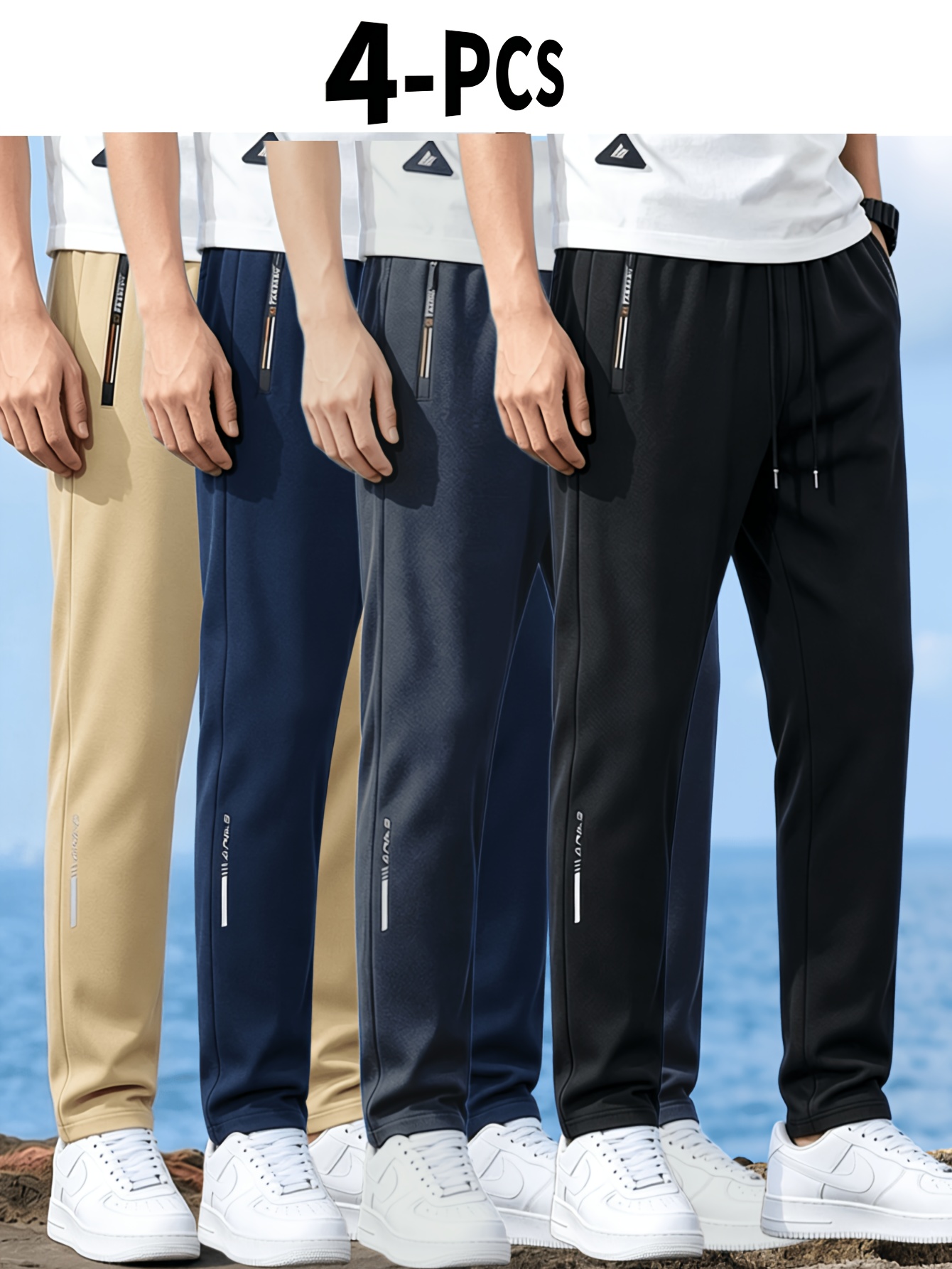 elastic waist pants sold on Temu United States