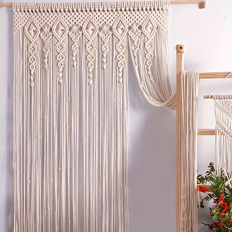 macrame wall decor sold on Temu United States