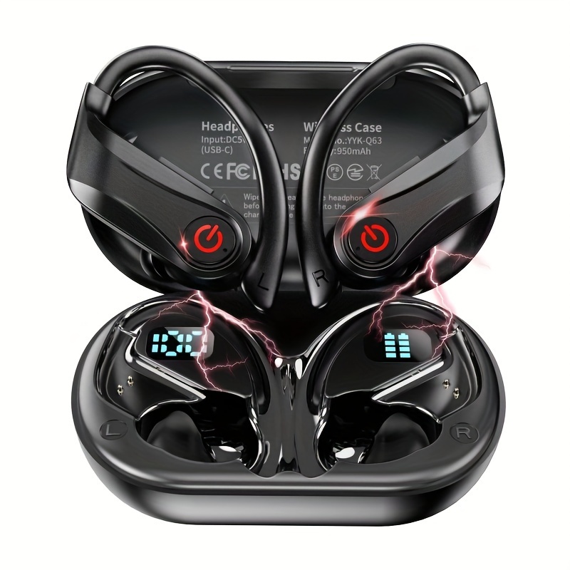 120 Hour Ultra Long Sports Wireless Earbuds - Temu