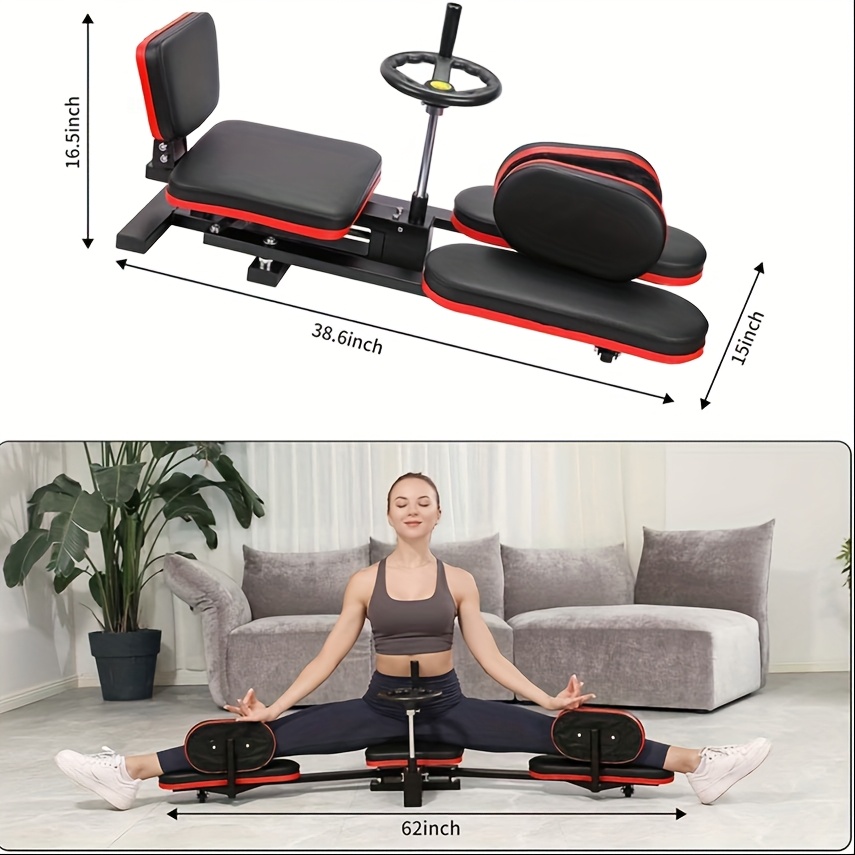 Leg Stretcher Machine Fogcroll Leg Rotary Extension Heavy Duty Splits ...