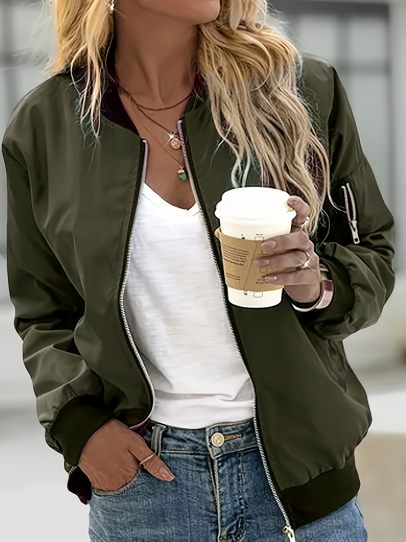 ladies jackets sold on Temu United States