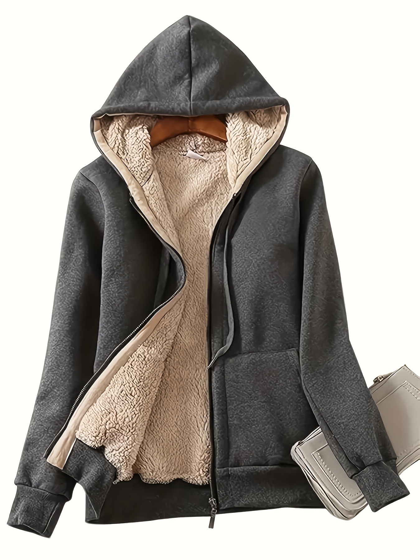 hooded winter coats for women sold on Temu United States