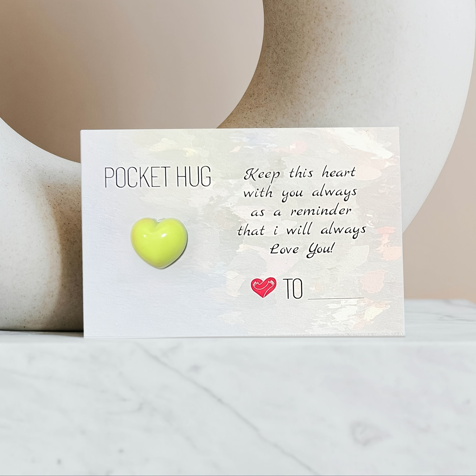 Pocket Hug Love Card Perfect Family Colleagues - Temu