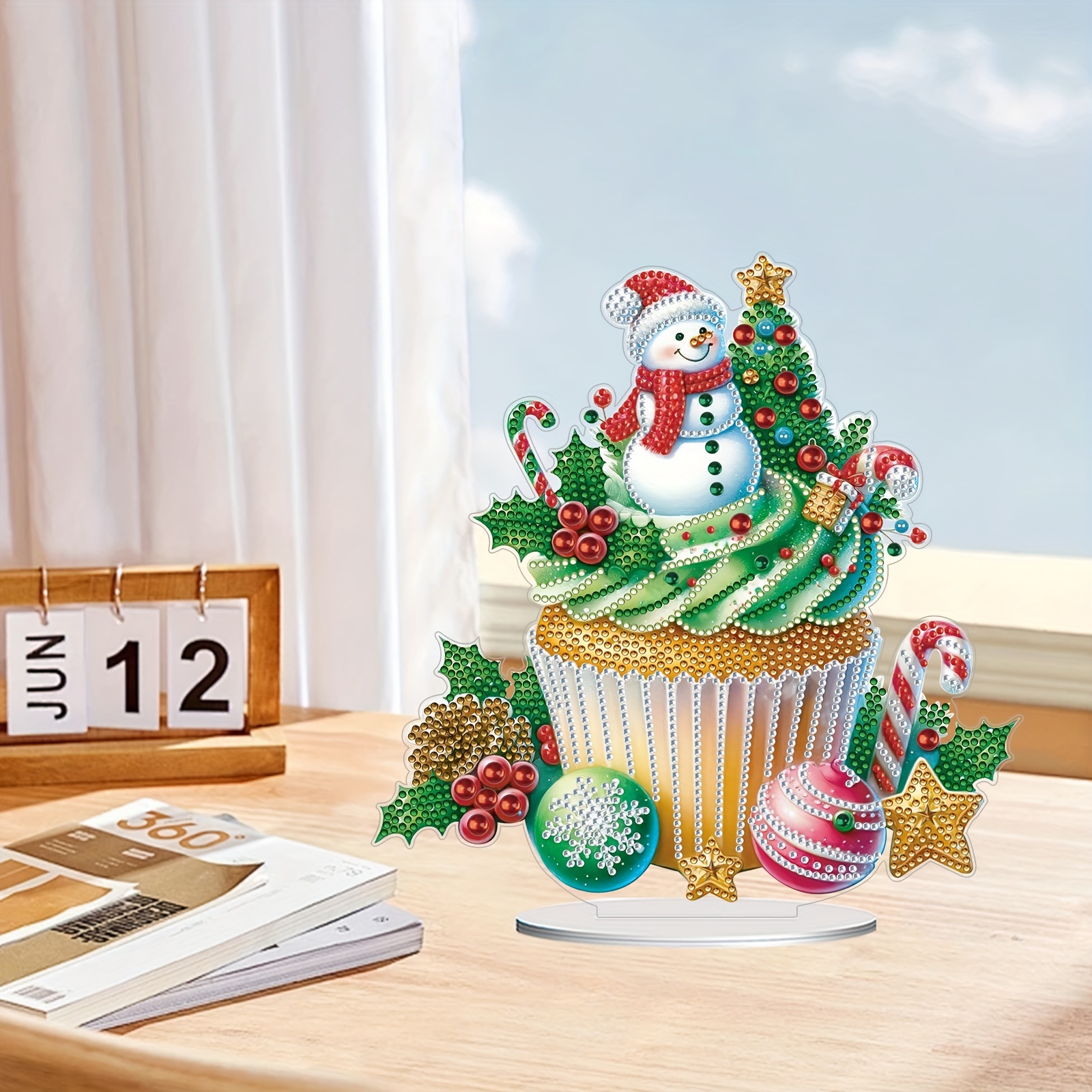 Christmas Snowman Diamond Crown Diy 5 Kit Unique - Temu