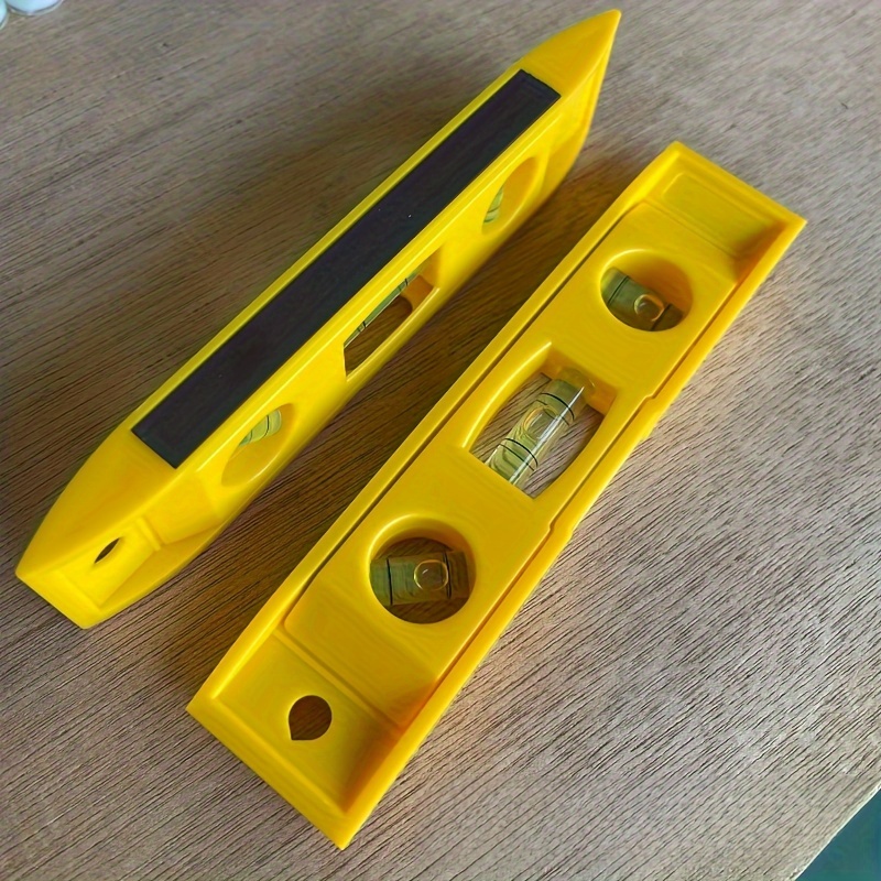 Professional 3 in 1 Magnetic Spirit Level Yellow - Temu