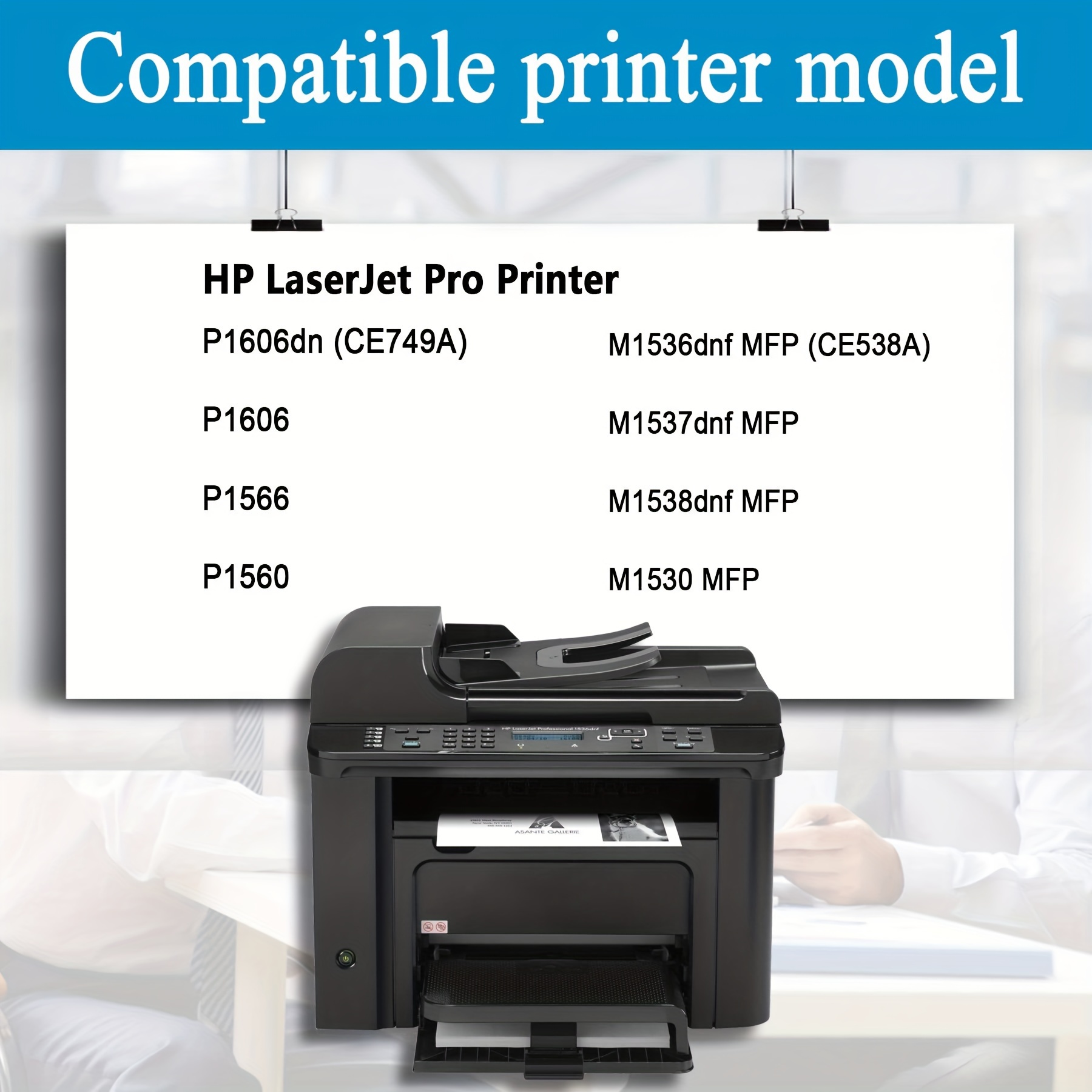 1 Pack Black High Yield Toner Cartridge 78a Ce278a Replacement For Pro ...