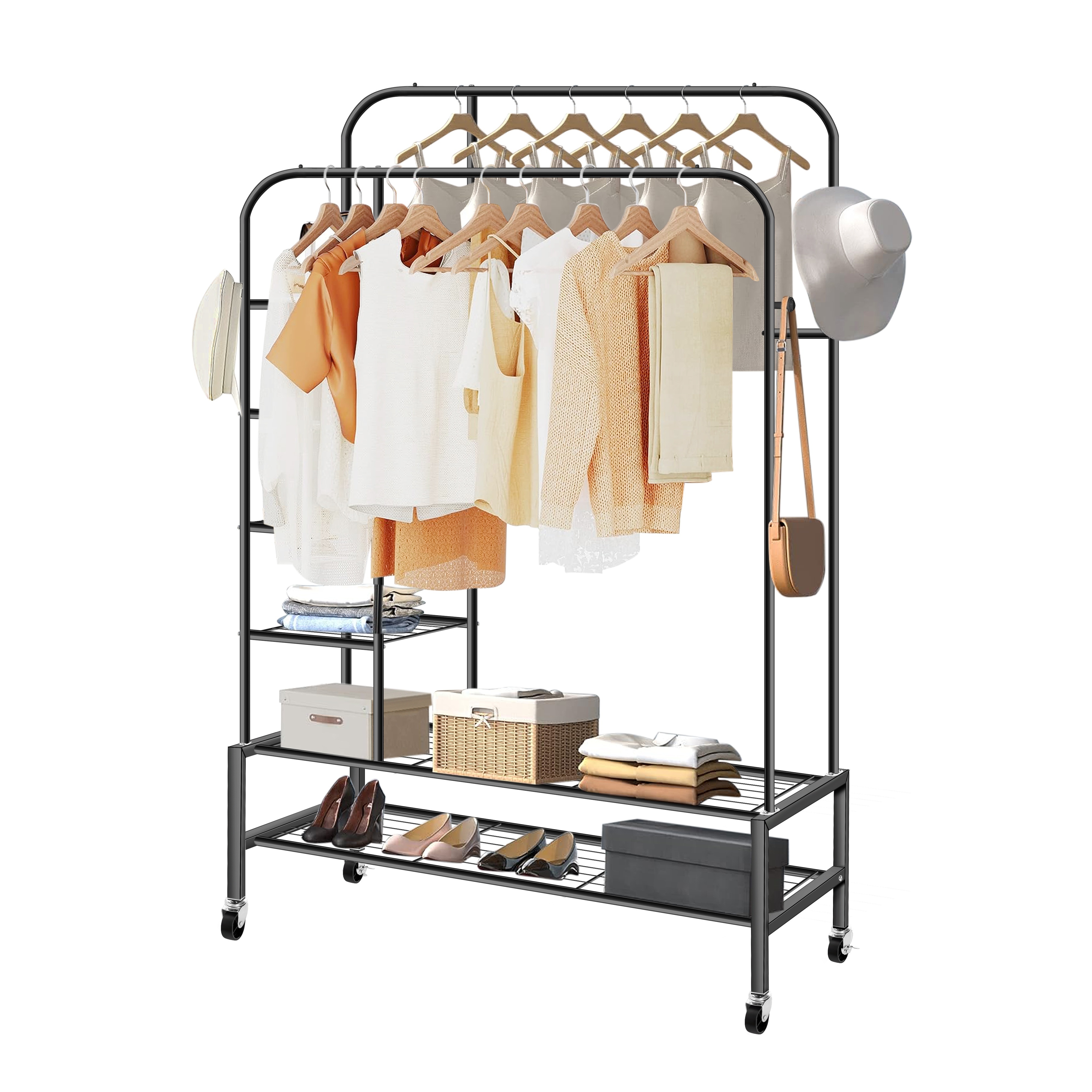 Drying Rack Floor Coat Rack Indoor Simple Floor Clothes Rack Home ...