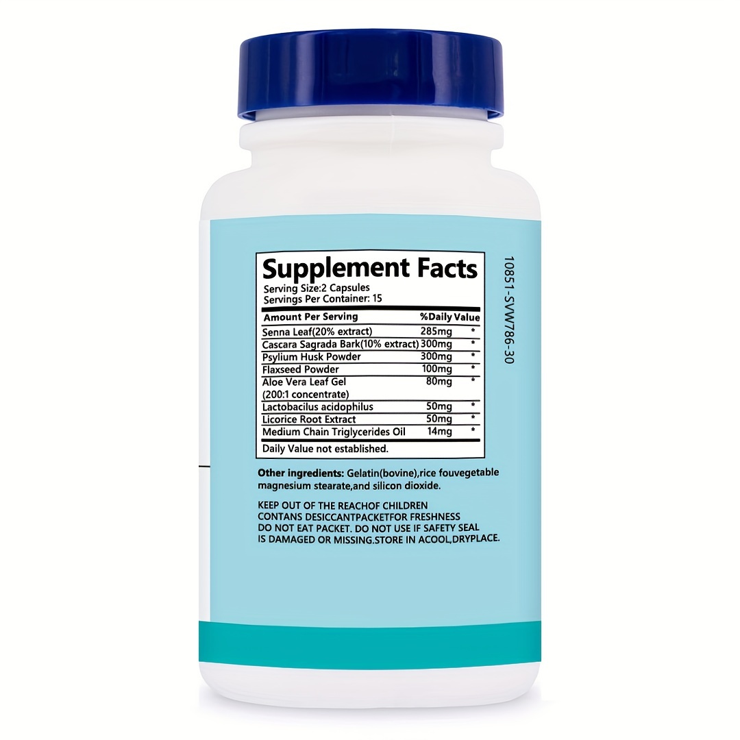 3 Bottles 15 Day Gut Cleanse Gut Colon Support 15 Day - Temu