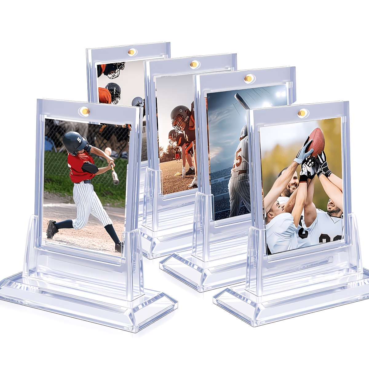 sports cards holders sold on Temu United States