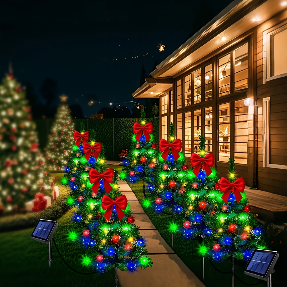 outdoor christmas decorations sold on Temu United States