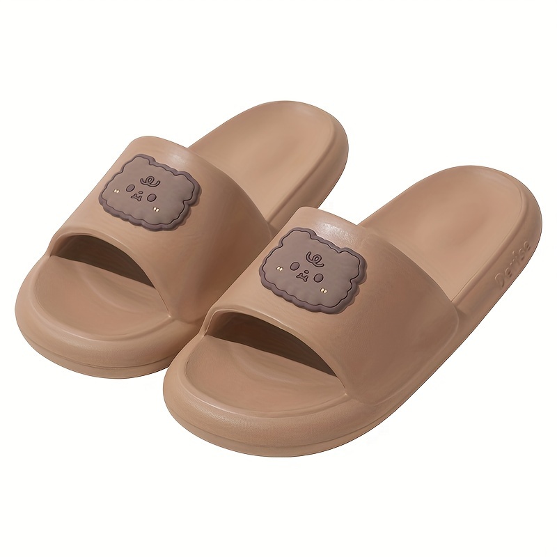Cute Cartoon Pattern Slides Casual Open Toe Soft Sole Shoes - Temu United Kingdom