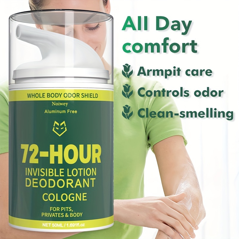 72 hour Body Deodorant Lotion Cologne Scented Long lasting - Temu