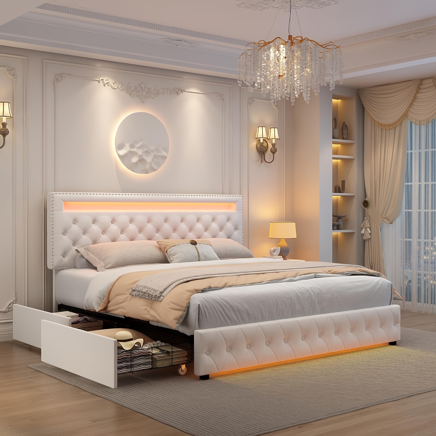 bedroom furniture sold on Temu United States