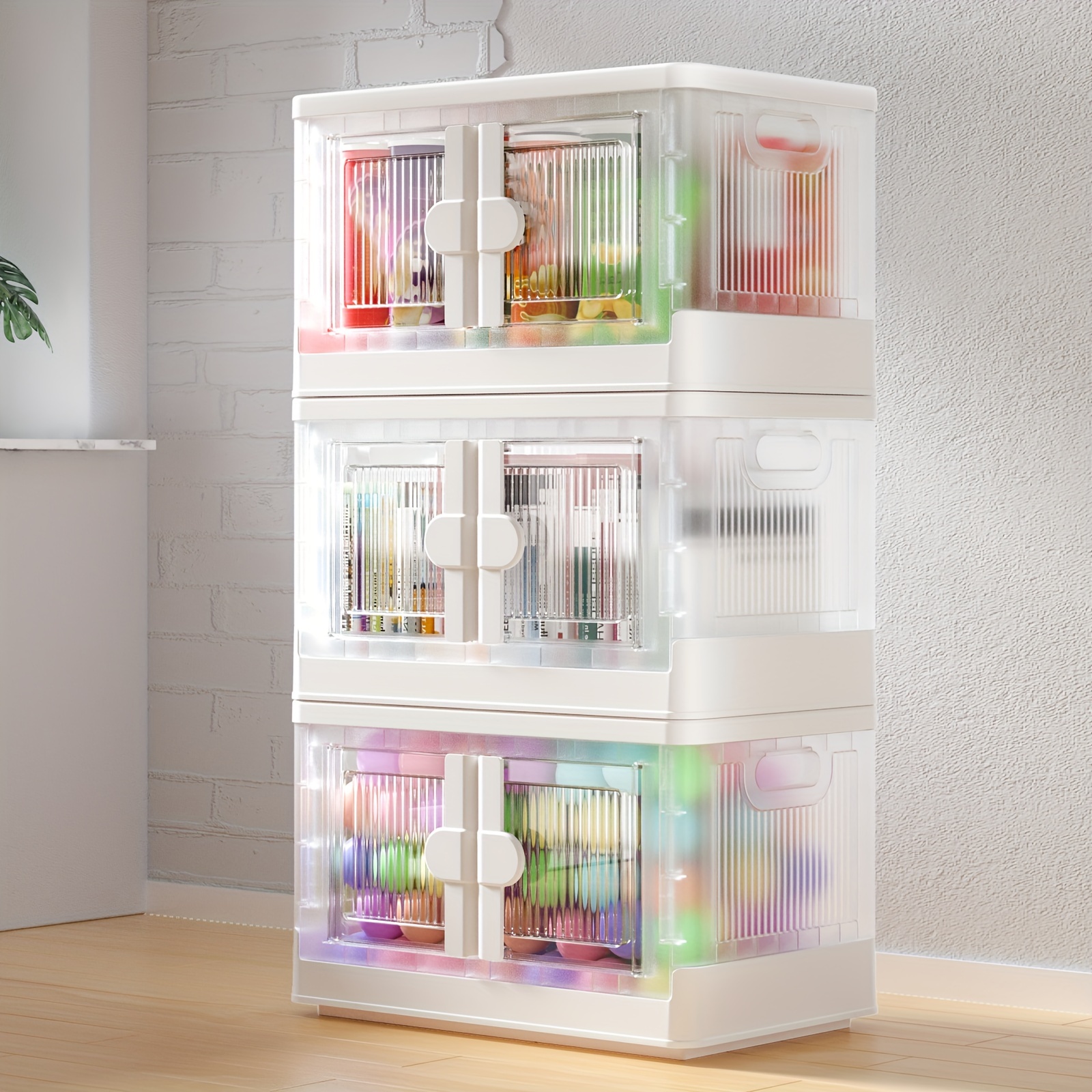 Closet Organizers And Storage - Trunk Car Organizer With Lids And Doors ...