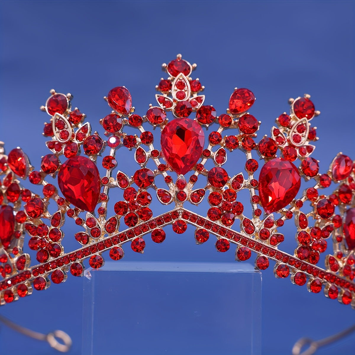 Delicate Glamorous Princess Queen Royal Style Tiara Gorgeous Auspicious ...